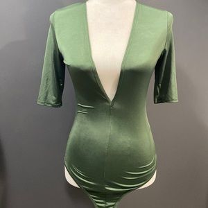 GoJane | Tops | Go Sheer Cold Shoulder Thong Bodysuit | Poshmark